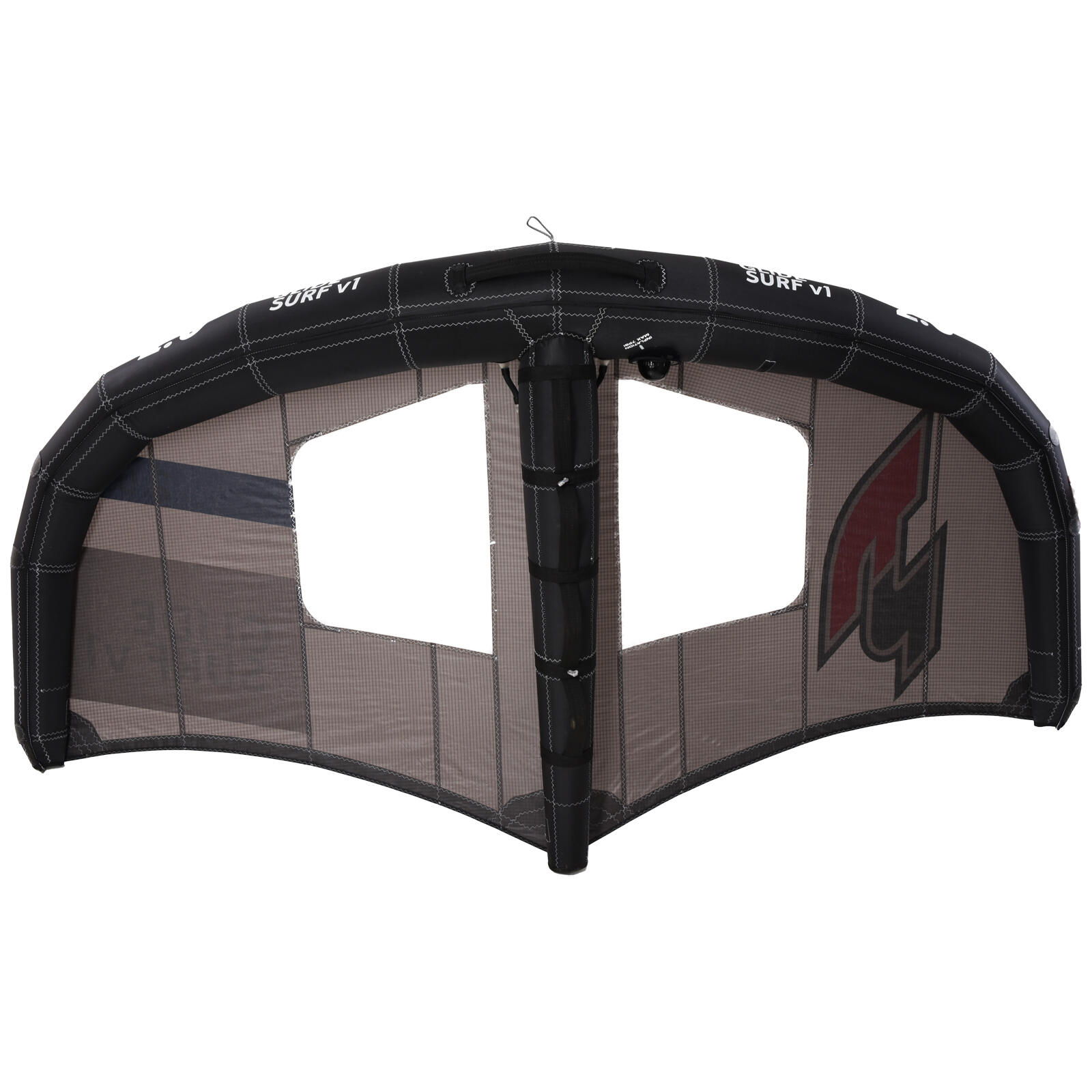 F2 Wing Glide Surf v1 Stiff Handle 2-7qm Größe wählbar Schwarz